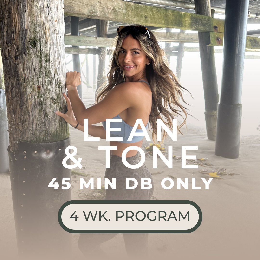 4 Week Lean & Tone by Hannah Pointer